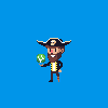 16 day - pirate @ PixelJoint.com