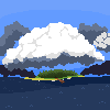 Cloudy Seas @ PixelJoint.com