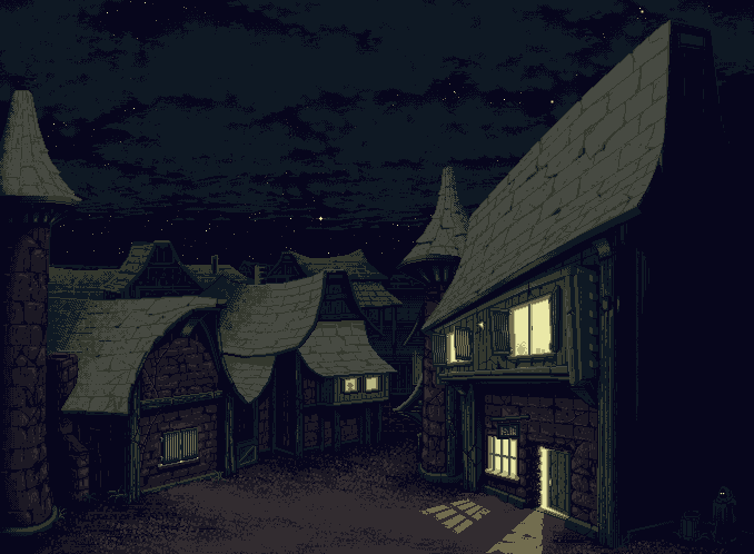 Dusk Village @ PixelJoint.com