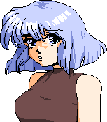 retro girl @ PixelJoint.com