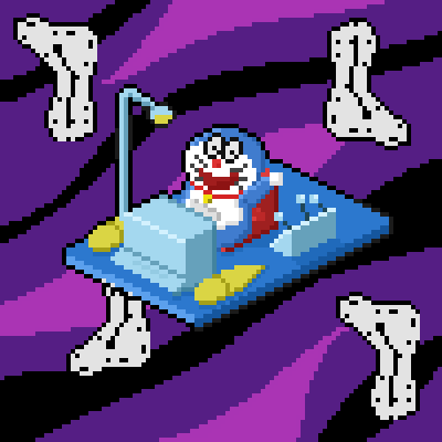 Doraemon Time Machine @ PixelJoint.com