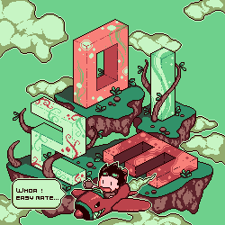 Learn to fly 2013 @ PixelJoint.com