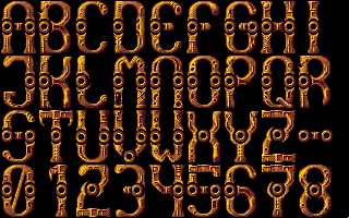 20 years Atari ST font @ PixelJoint.com
