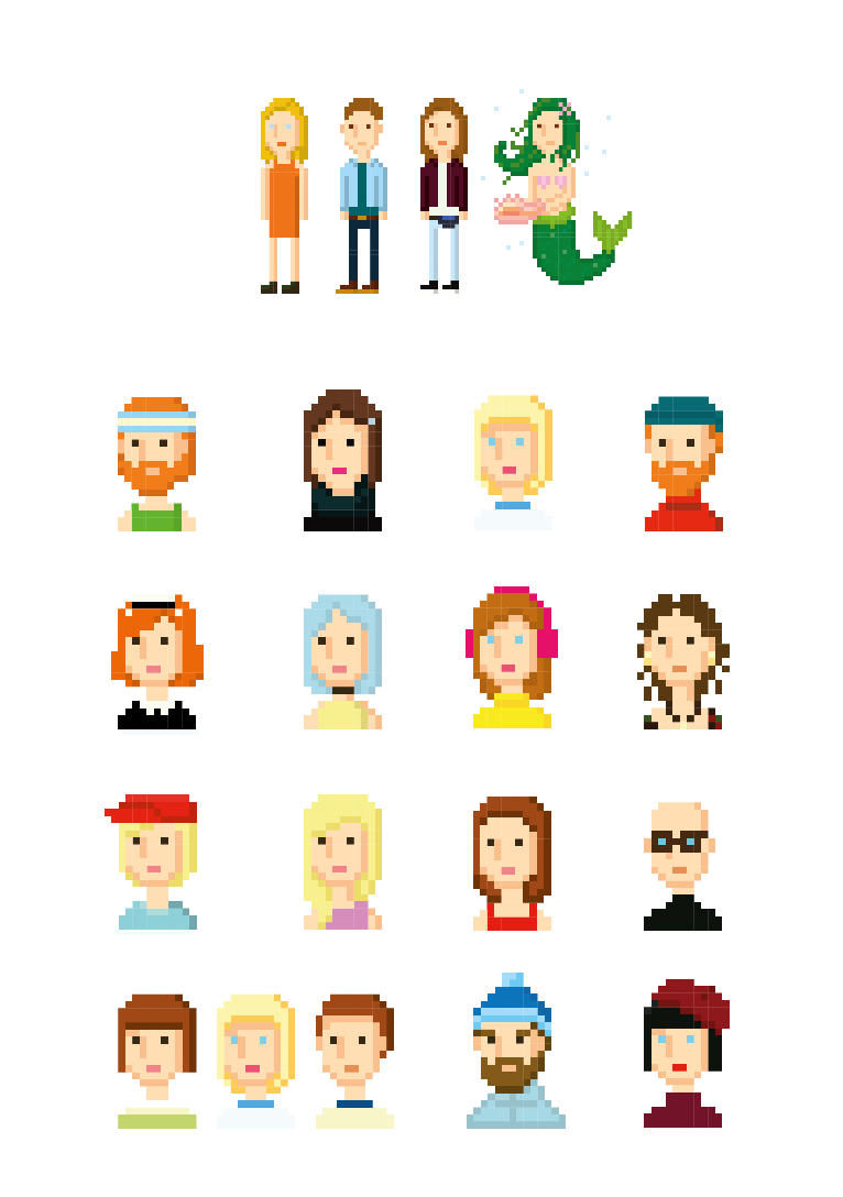 8bit People @ PixelJoint.com