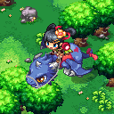 dragon and girl @ PixelJoint.com