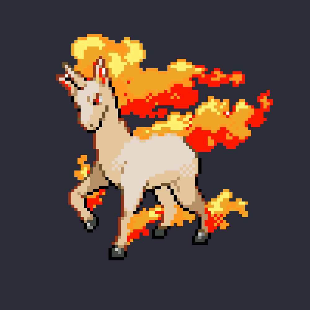 Ponyta @ PixelJoint.com