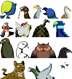 Birds @ PixelJoint.com