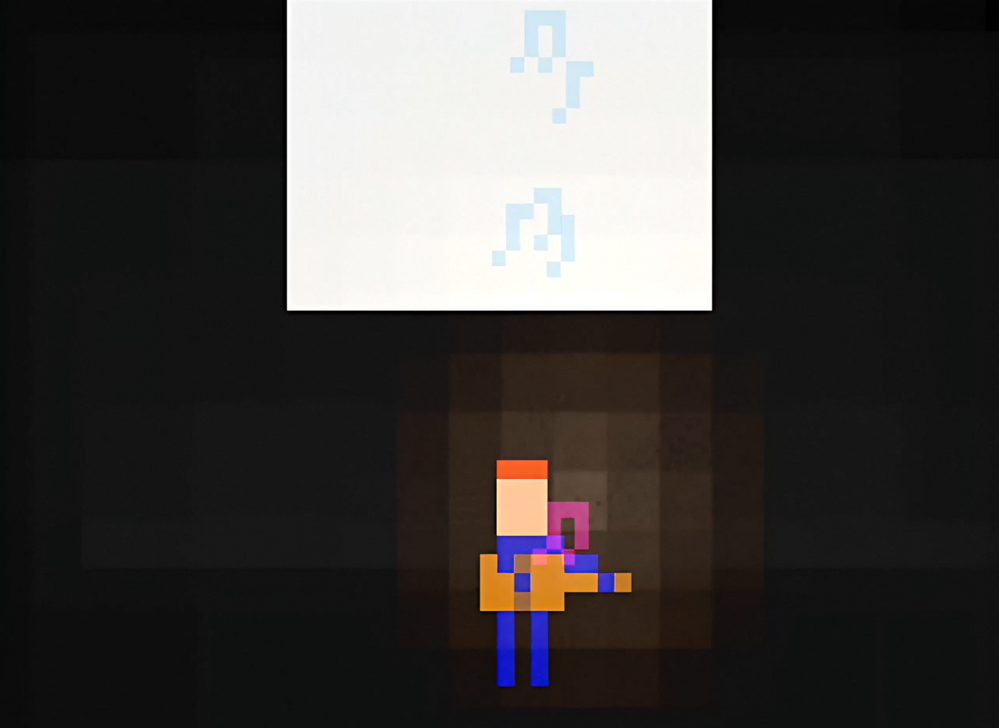 screenshot from music video for Discover @ PixelJoint.com