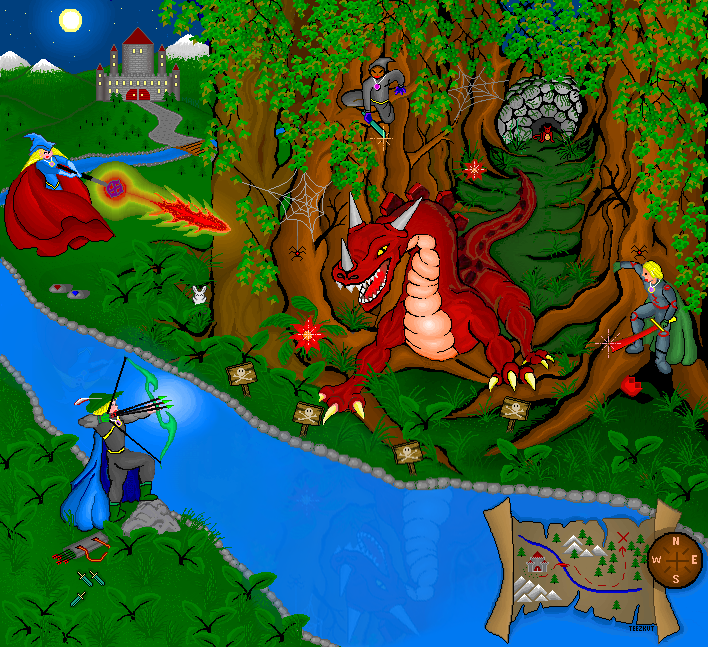 Middleage pic @ PixelJoint.com