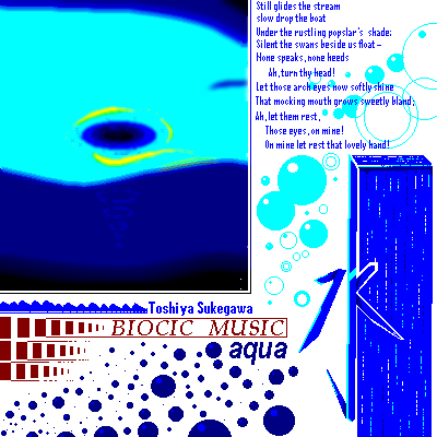 Retake of Album cover (Biocic Music: Aqua) @ PixelJoint.com