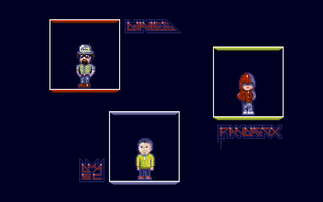 Credits animation @ PixelJoint.com