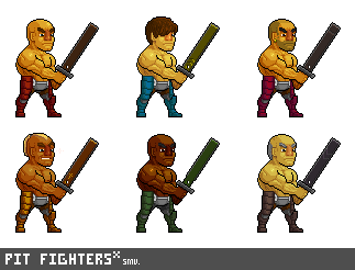Pit Fighters: Longsword @ PixelJoint.com