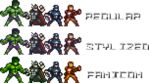 Avengers Assemble! @ PixelJoint.com