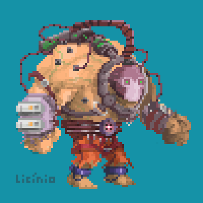 Bane px art @ PixelJoint.com