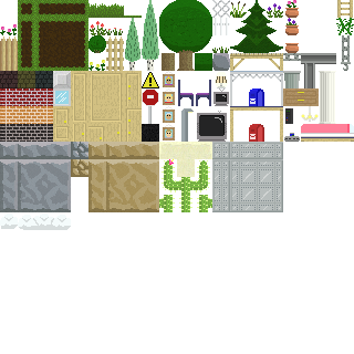 Basic Tileset @ PixelJoint.com