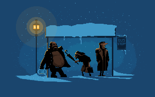 Bus Station Blues @ PixelJoint.com