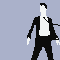 Canabalt Character @ PixelJoint.com