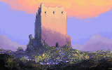 Castle Ruins @ PixelJoint.com