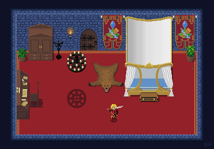 Castle Royal Bedroom @ PixelJoint.com