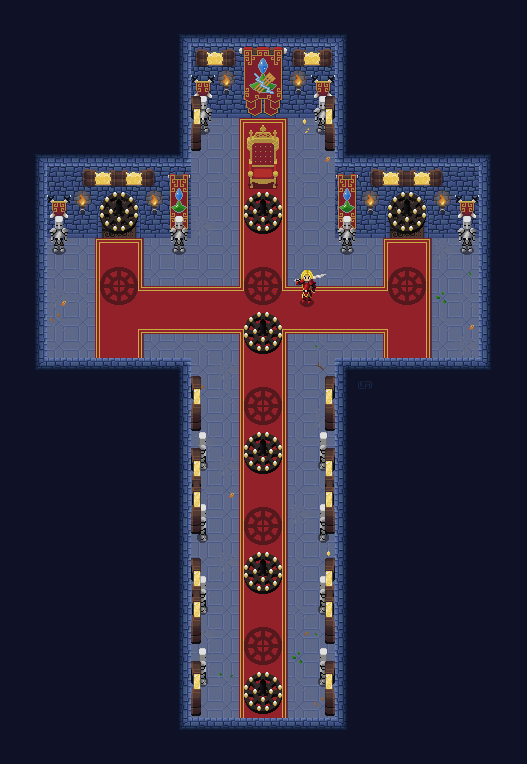 Castle Throne Room @ PixelJoint.com