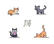 cats @ PixelJoint.com