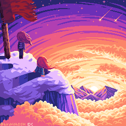The Summit of Mount Celeste @ PixelJoint.com