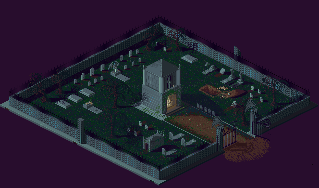 Cementery @ PixelJoint.com