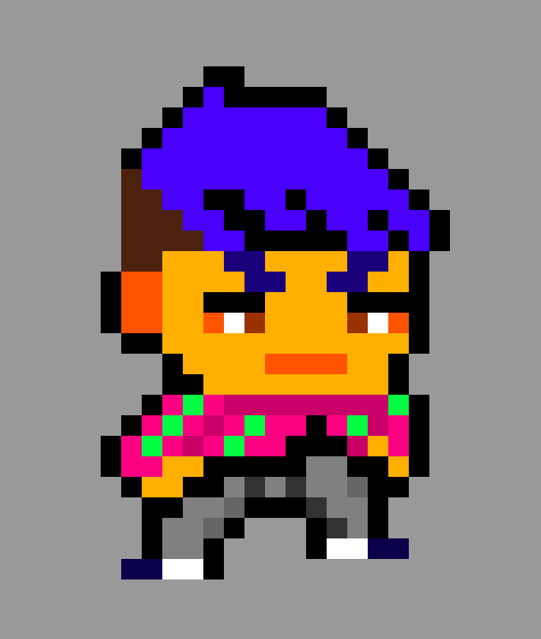 First attempt at pixel art! @ PixelJoint.com