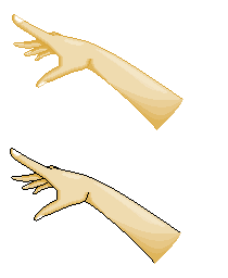 Half Hand (comparison) @ PixelJoint.com