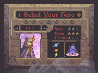 Prism Seeker Shoot 'em up! selection menu @ PixelJoint.com