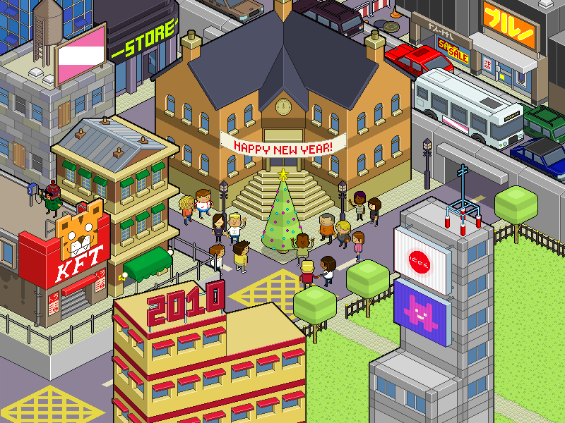 Happy New Year! - Big Iso City @ PixelJoint.com
