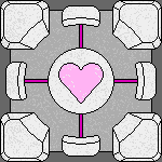 Companion Cube @ PixelJoint.com