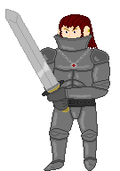 A knight @ PixelJoint.com