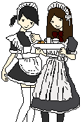 Cafe Maids @ PixelJoint.com
