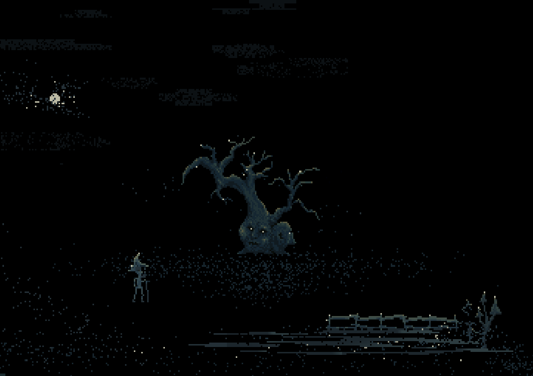 Moon Scene @ PixelJoint.com