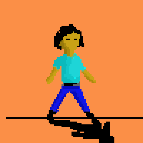 Dancing man @ PixelJoint.com