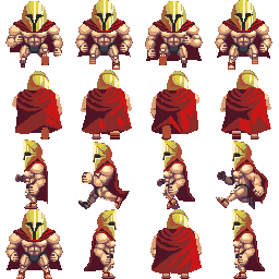 Spartan Sprite Sheet @ PixelJoint.com
