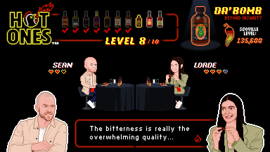 Hot Ones - The Videogame (Mockup) @ PixelJoint.com