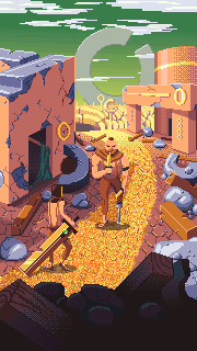 Demo version of mobile game "Irreversible" @ PixelJoint.com