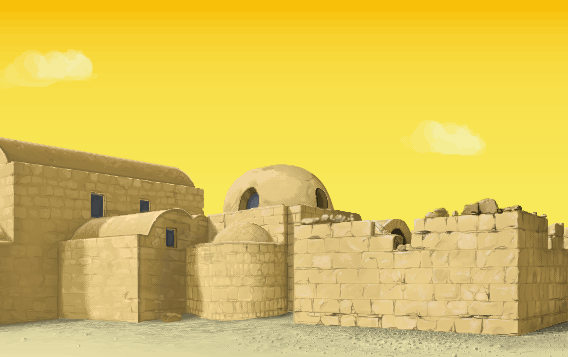 Desert ruins @ PixelJoint.com