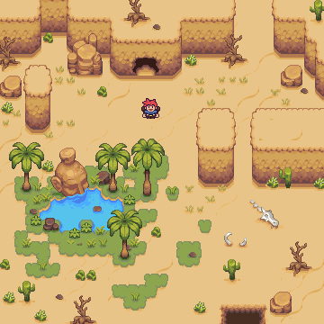Desert Mockup - Portal Fantasy @ PixelJoint.com