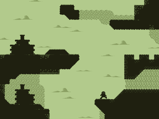 Platformer mockup @ PixelJoint.com