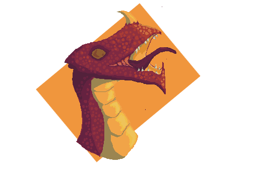 A dragon @ PixelJoint.com