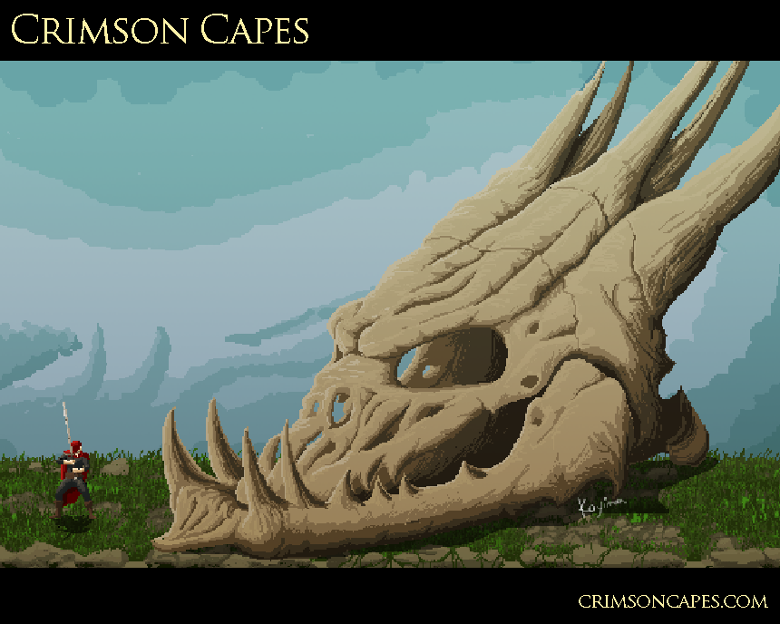 Valley of the Dragons @ PixelJoint.com