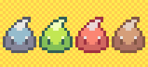 Elemental Slimes @ PixelJoint.com