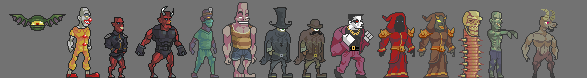 Enemies for a game @ PixelJoint.com
