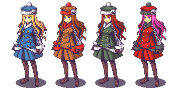 Etrian Odyssey Gunner @ PixelJoint.com