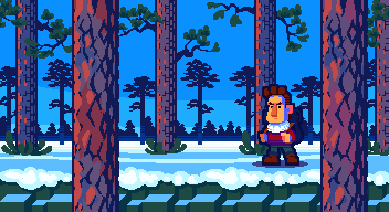 Winter Trees @ PixelJoint.com