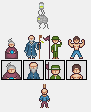 Some characters @ PixelJoint.com
