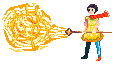 Syosa's Fire Mage @ PixelJoint.com